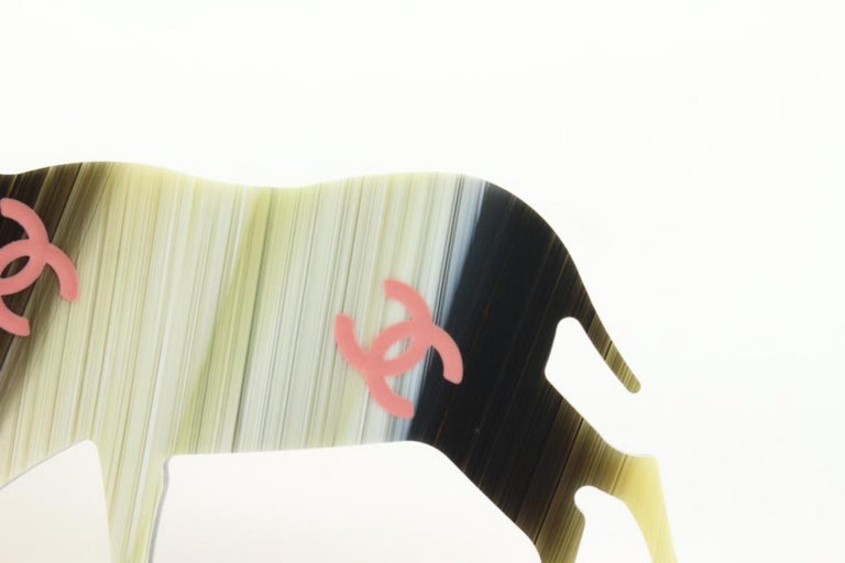 Chanel 01A Reindeer CC Brooch Deer Motif 20ck76s For Sale at 1stDibs