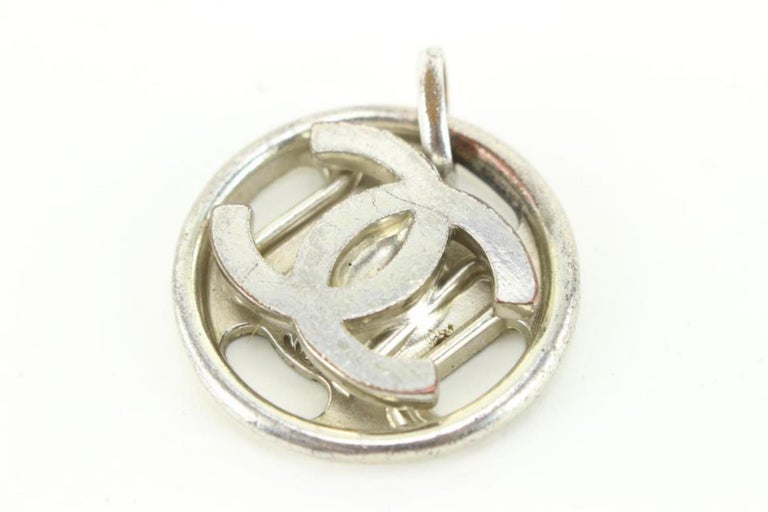 Chanel 03A CC Logo Charm Pendant 37cc721s For Sale at 1stDibs