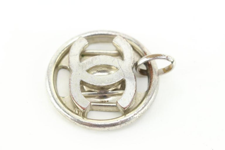 Chanel 03A CC Logo Charm Pendant 37cc721s For Sale at 1stDibs