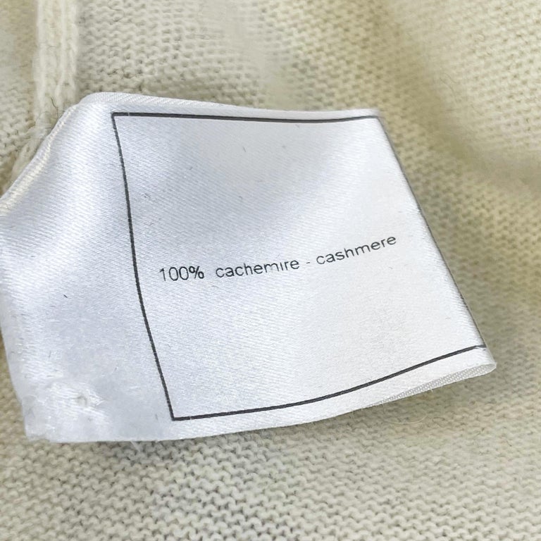 CHANEL -03C Cruise Resort 2003 Cashmere 2 Piece Knit Dress and Vest US ...