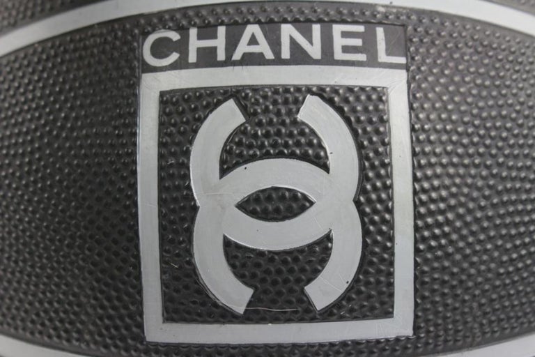 Chanel 04P Black x Grey Sports Logo CC Basketball with Net Bag 6ca126s ...
