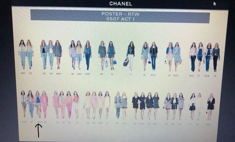 Chanel 07P Karl Lagerfeld cashmere cardigan Spring/Summer 2007 For Sale ...