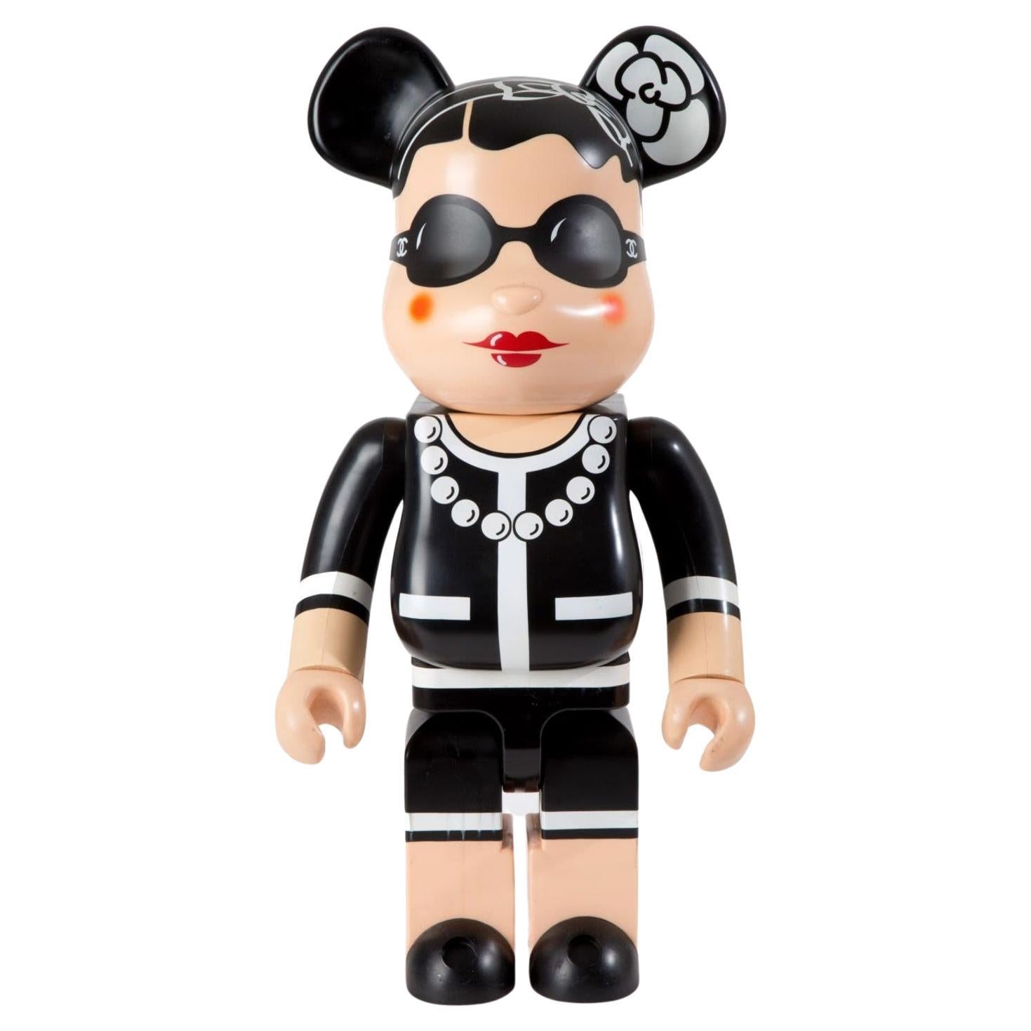 Chanel 1000% Bearbrick Medicom Limited Edition Rare Collector For Sale ...