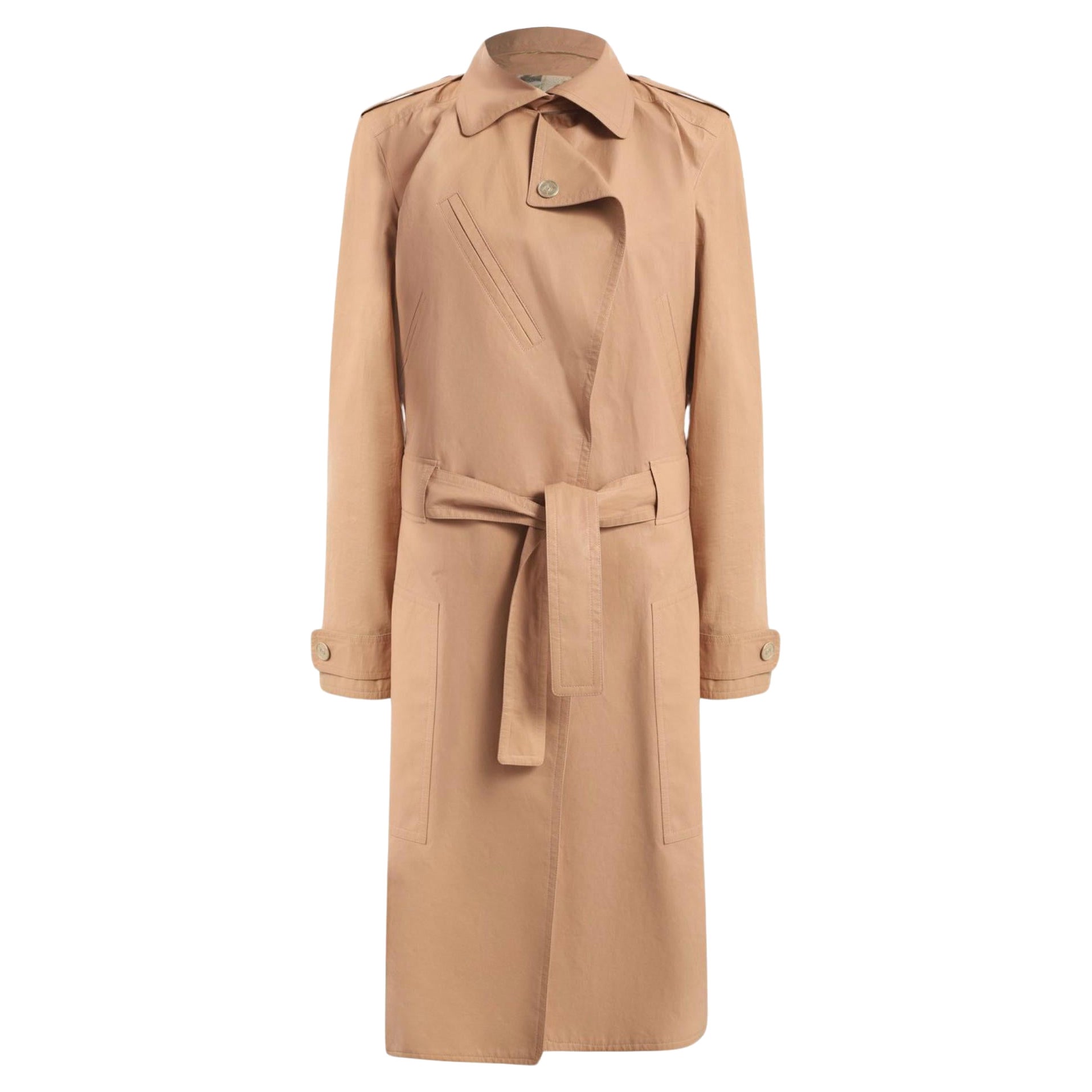 Chanel 16K$ Luxurious Paris / Dubai Runway Trench Coat For Sale at 1stDibs