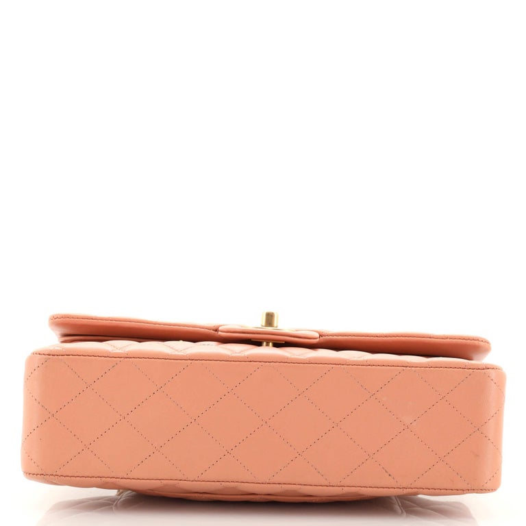 Chanel 18K Charms Classic Double Flap Bag Quilted Lambskin Medium For ...