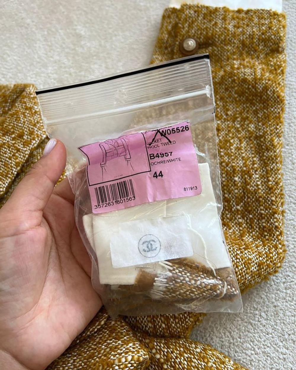 Chanel 1st Look Dallas Collection Tweed Jacket For Sale at 1stDibs