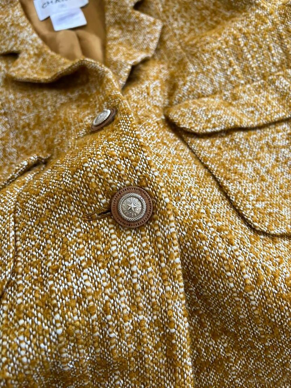 Chanel 1st Look Dallas Collection Tweed Jacket For Sale at 1stDibs