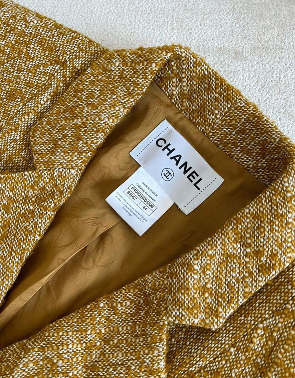 Chanel 1st Look Dallas Collection Tweed Jacket For Sale at 1stDibs