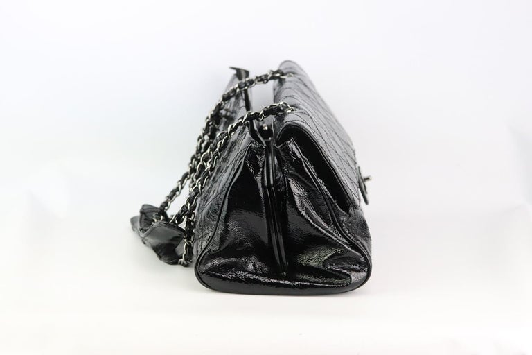 Chanel 2006 Ritz Quilted Patent Leather Flap Shoulder Bag For Sale at ...