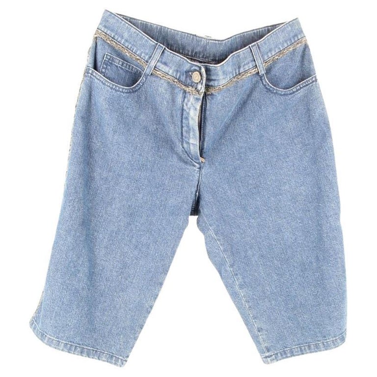 Chanel 2006's Denim Shorts in Cotton For Sale at 1stDibs