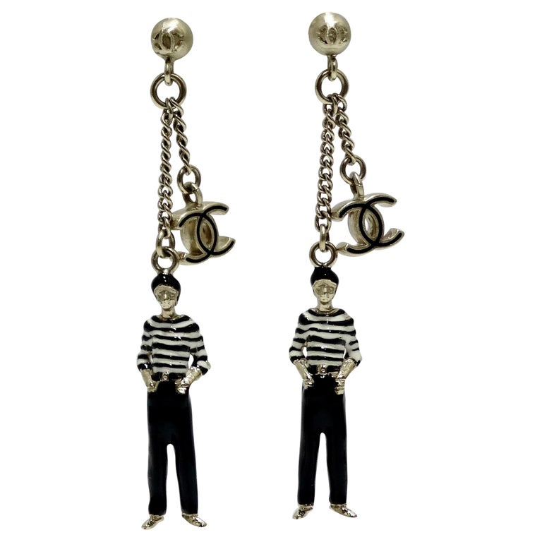 Chanel 2010 'Coco' Earrings at 1stDibs