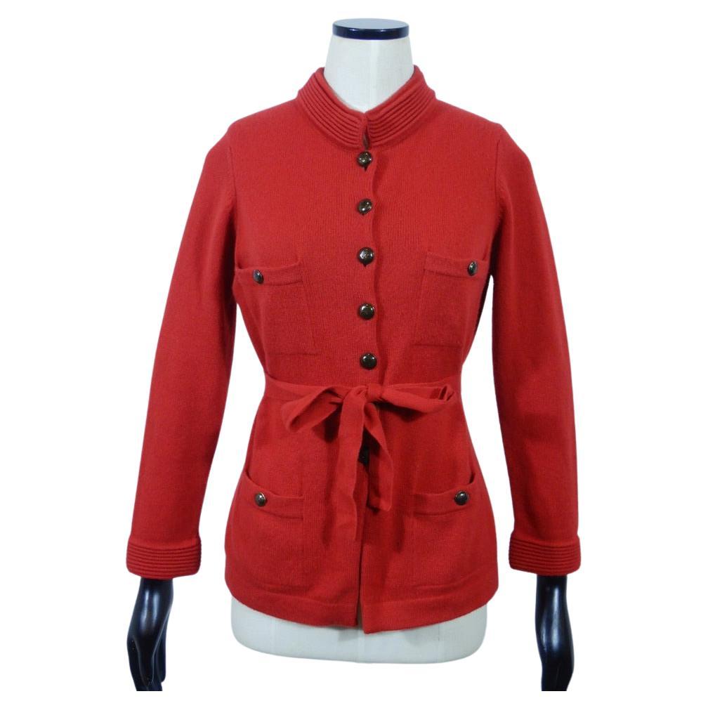 Chanel Knit Tweed "Coco" Cardigan For Sale at 1stDibs