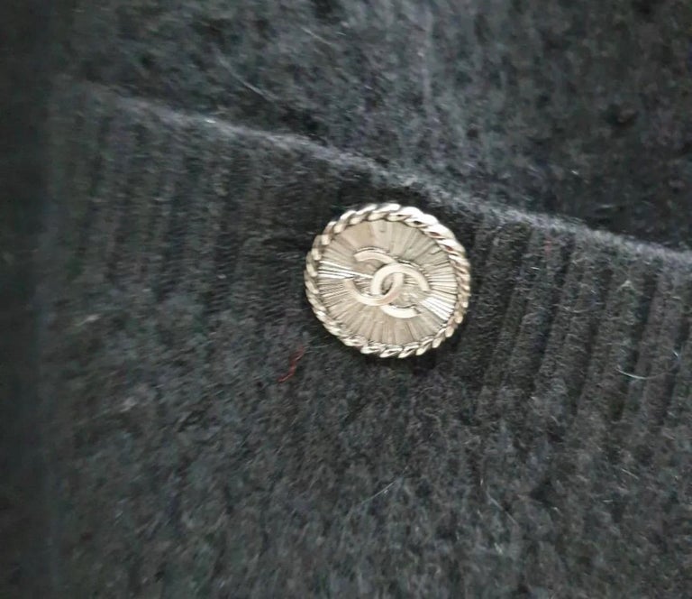 CHANEL 2014 Wool Sequin Sweater For Sale at 1stDibs