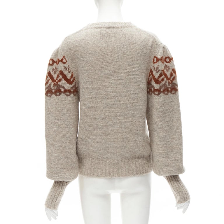 CHANEL 2017 Gabrielle velvet print red cotton fleece sweatshirt ...