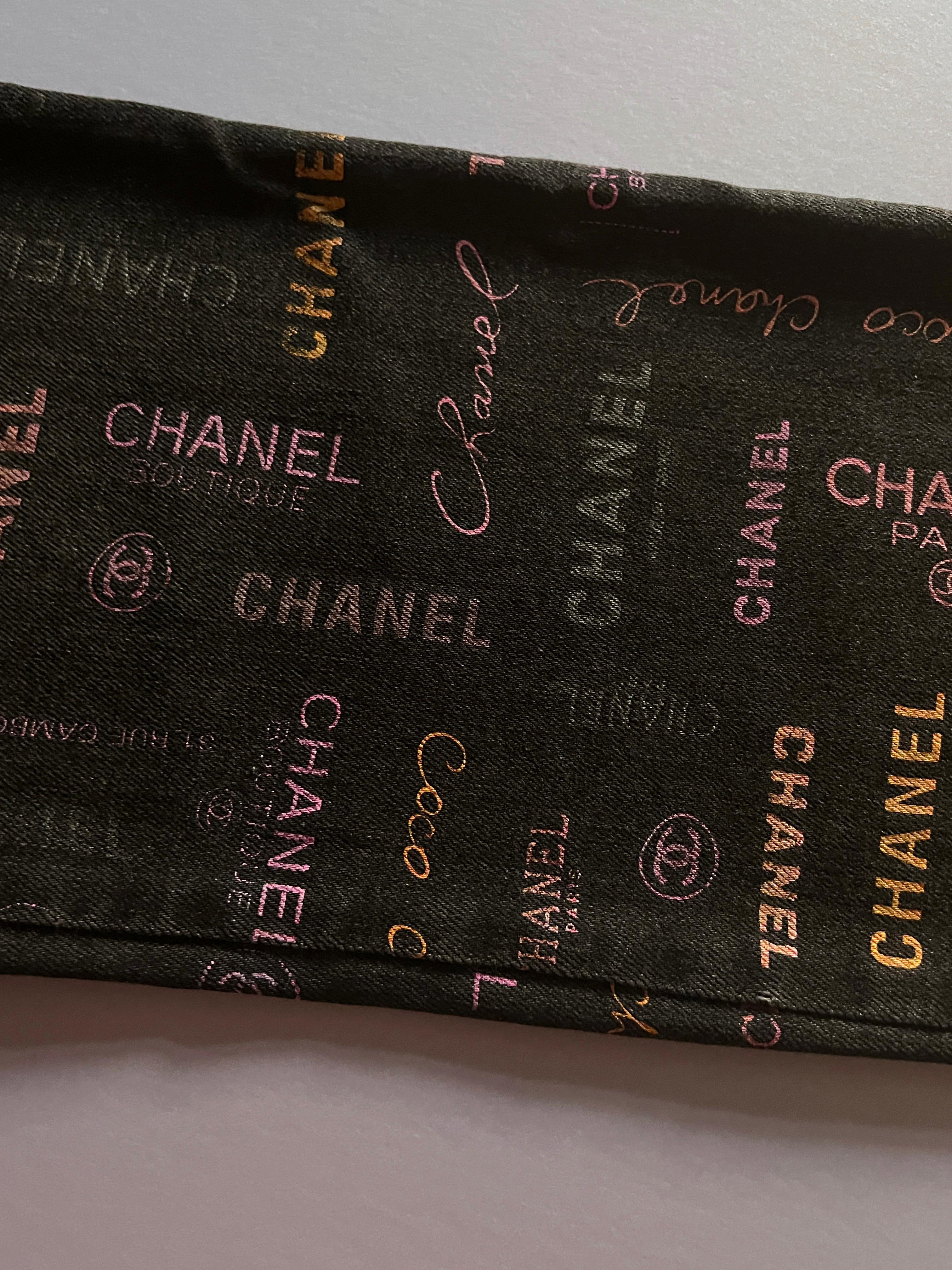 Chanel 2020 Spring New Logo Jeans at 1stDibs