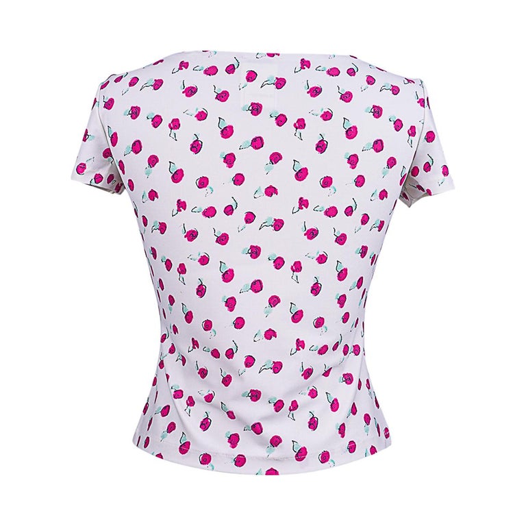 Chanel 99S Pink Cherry CC Vintage Top 40 / 6 For Sale at 1stDibs