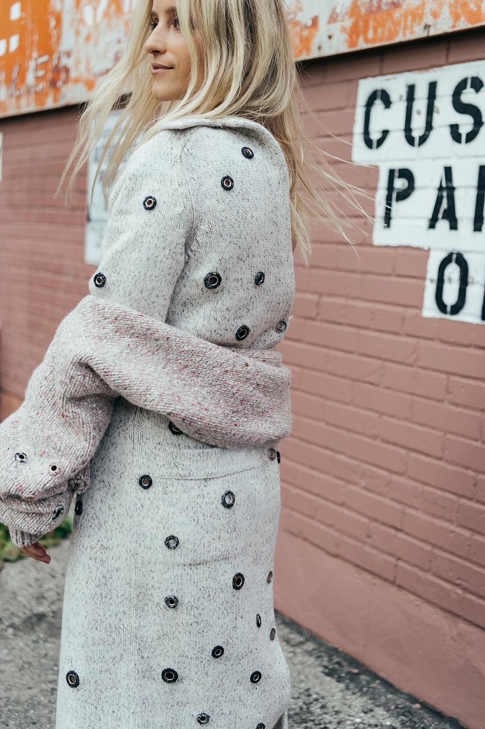 Chanel Ad Campaign Maxi Cashmere Coat For Sale at 1stDibs