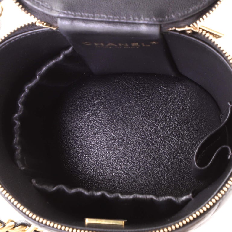 Chanel Afternoon Tea Bucket Bag Quilted Lambskin For Sale at 1stDibs