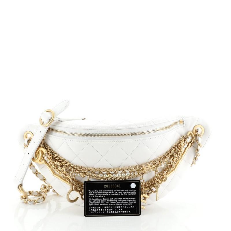 Chanel All About Chains Waist Bag Quilted Lambskin at 1stDibs | chanel ...