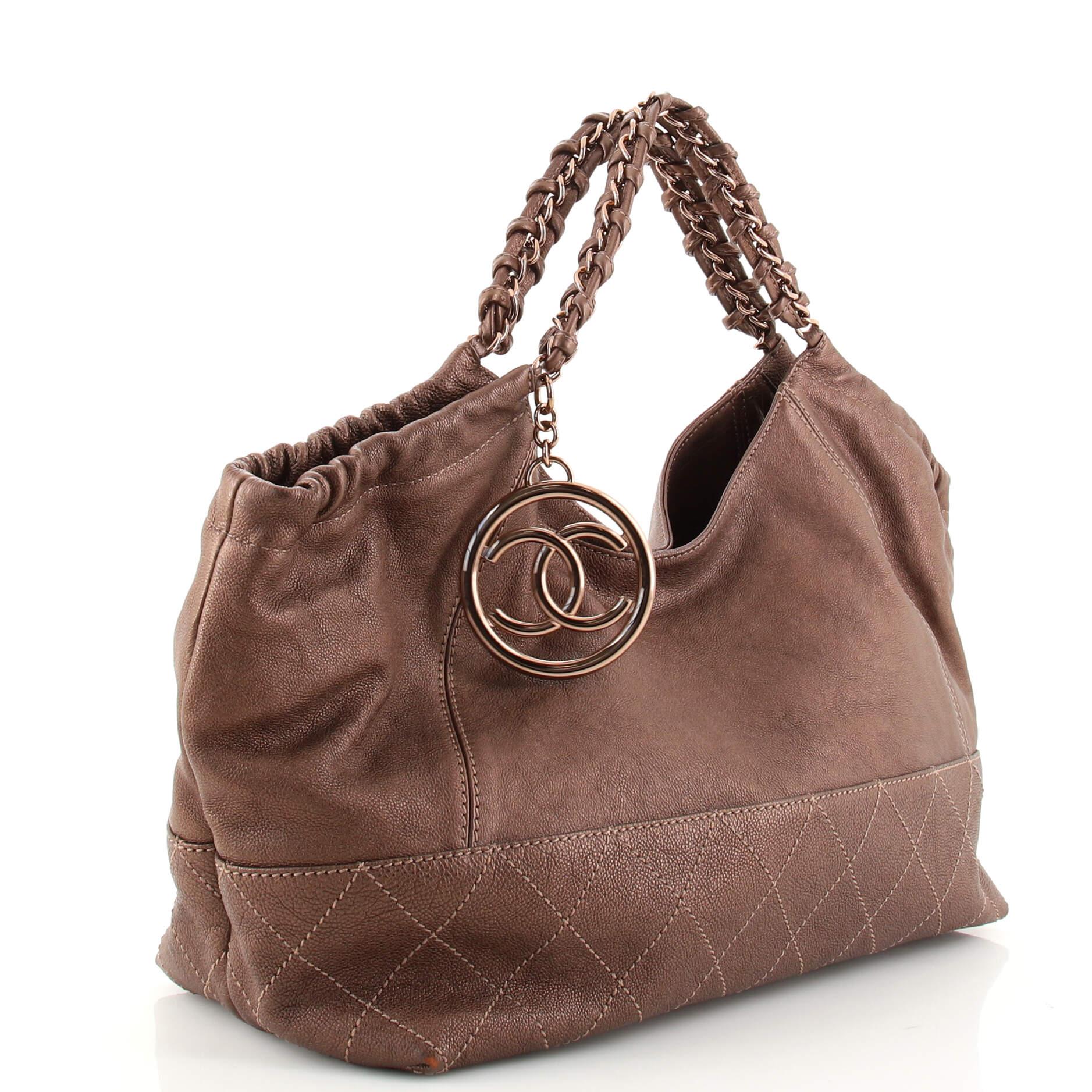Chanel Baby Coco Cabas Quilted Leather Medium at 1stDibs | chanel cabas ...