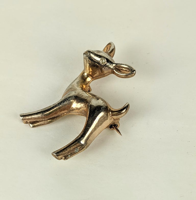 Chanel Baby Deer Brooch For Sale at 1stDibs