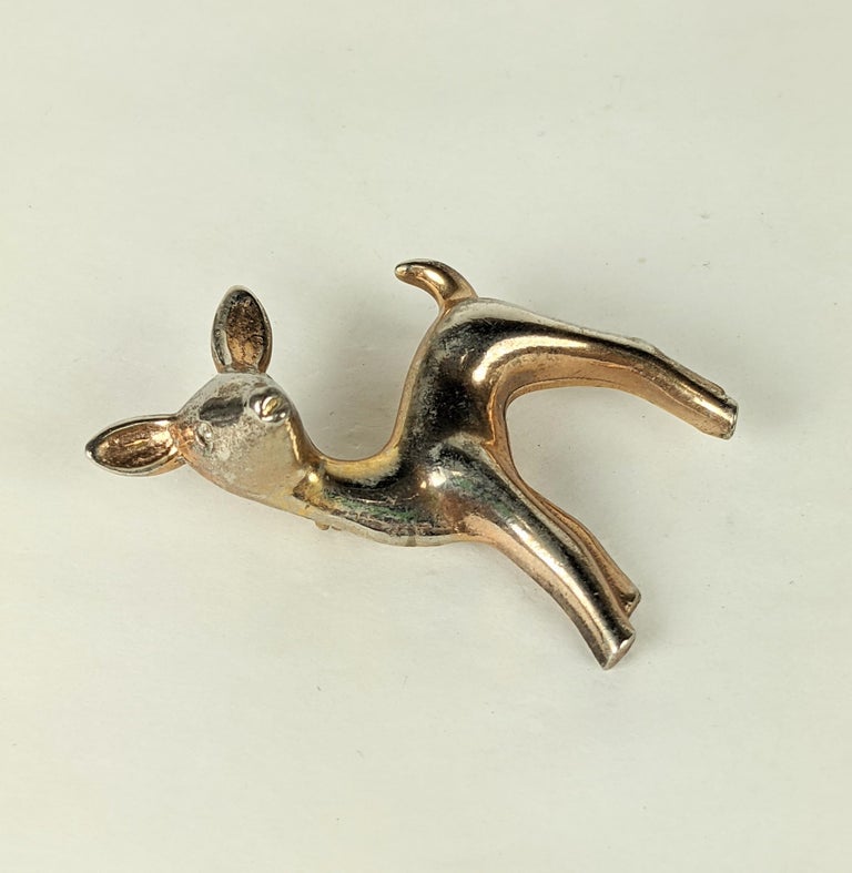 Chanel Baby Deer Brooch For Sale at 1stDibs