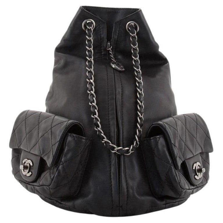Chanel Backpack Is Back Leather Large at 1stDibs
