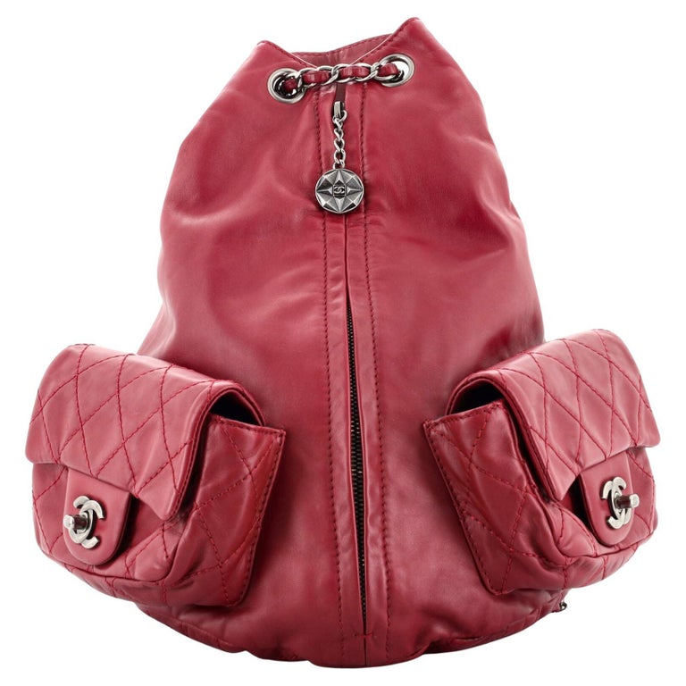Chanel Backpack Is Back Leather Large at 1stDibs