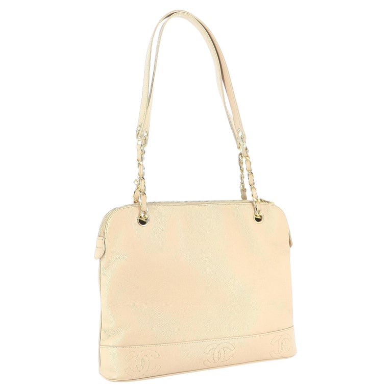 Chanel Beige Bag For Sale at 1stDibs