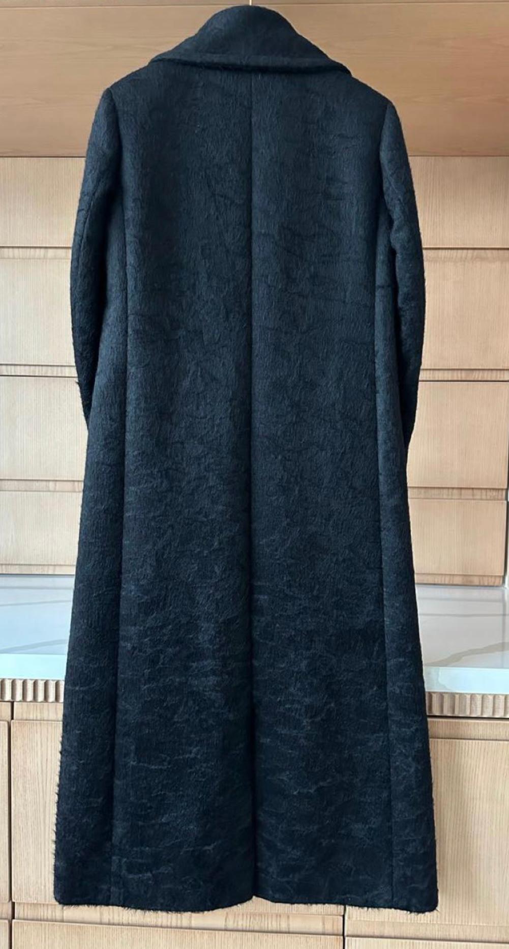 Chanel Bella Hadid Runway Faux Fur Coat For Sale at 1stDibs