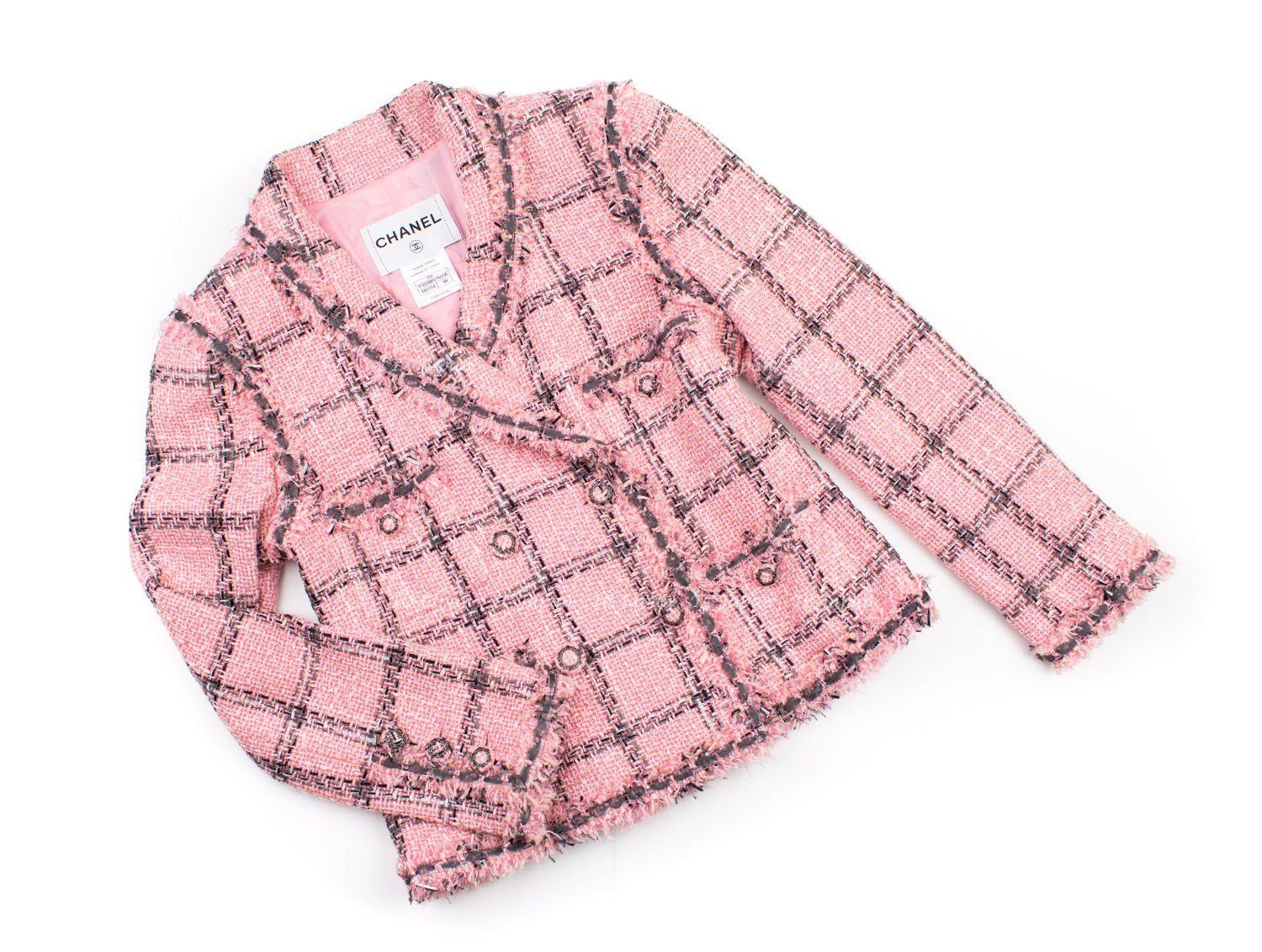 Chanel Beyonce Style Iconic Tweed Jacket For Sale at 1stDibs