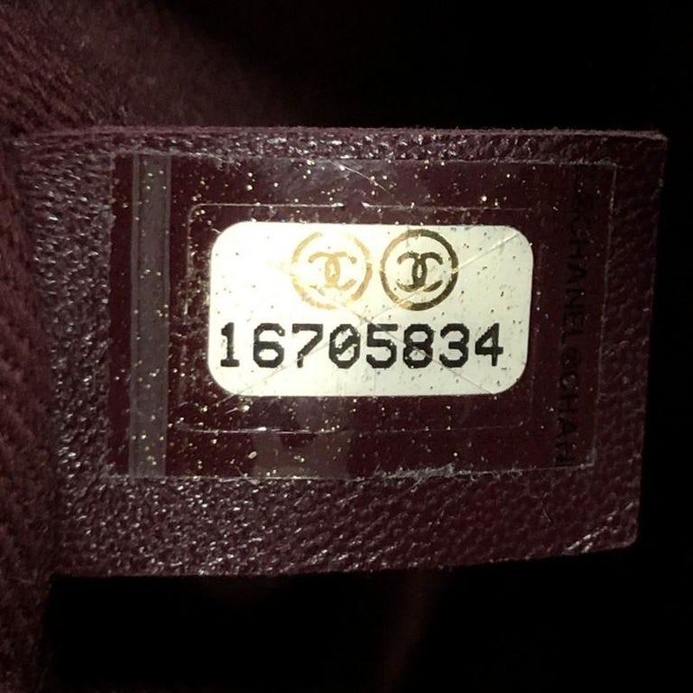 Chanel Bindi Tote Quilted Leather with Stingray Medium at 1stDibs