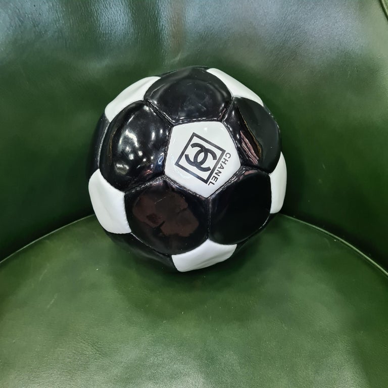 Chanel Black And White Soccer Ball at 1stDibs | chanel soccer ball ...