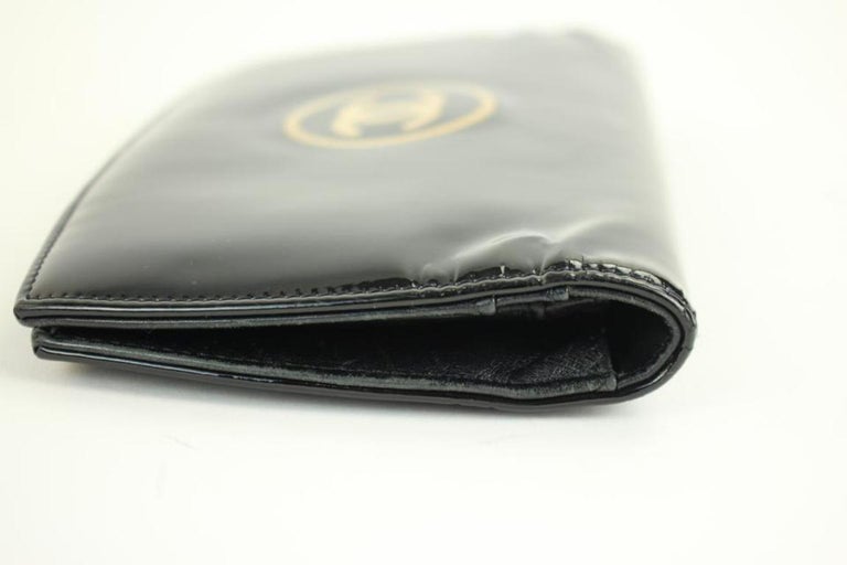 Chanel Black Cc Makeup Bifold 213398 Wallet For Sale at 1stDibs