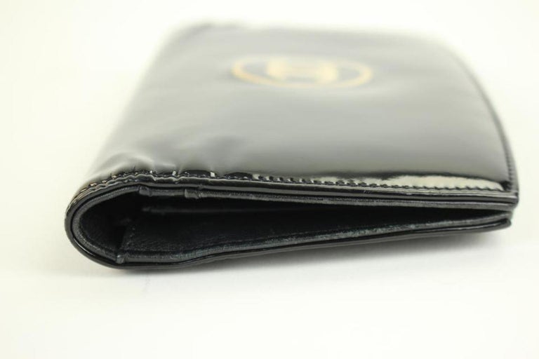 Chanel Black Cc Makeup Bifold 213398 Wallet For Sale at 1stDibs