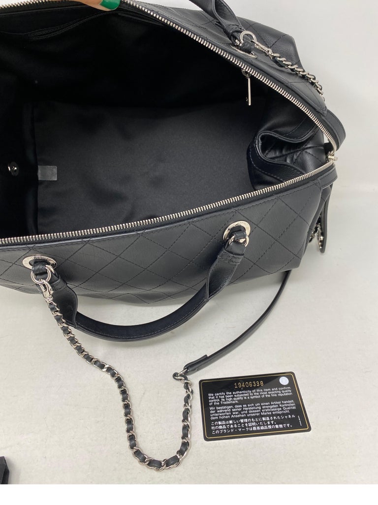 Chanel Black Doctor's Bag at 1stDibs
