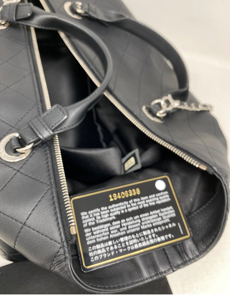 Chanel Black Doctor's Bag at 1stDibs