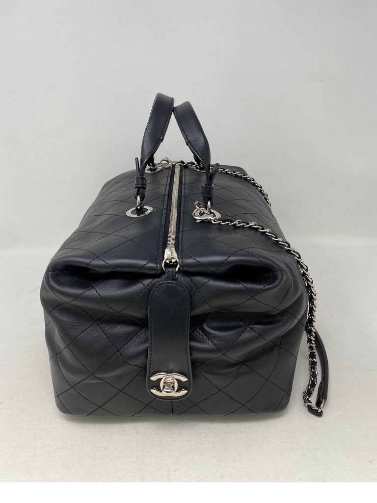 Chanel Black Doctor's Bag at 1stDibs