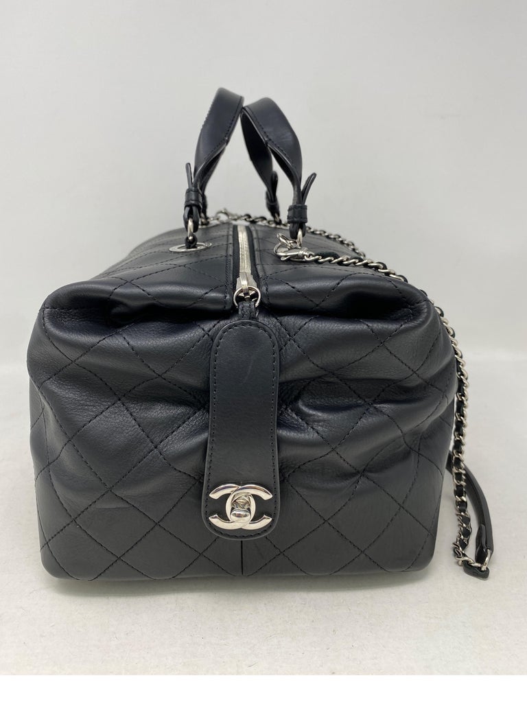 Chanel Black Doctor's Bag at 1stDibs