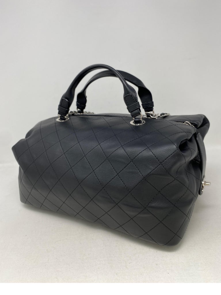 Chanel Black Doctor's Bag at 1stDibs