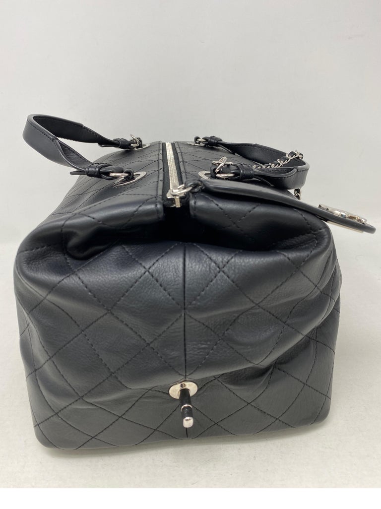 Chanel Black Doctor's Bag at 1stDibs