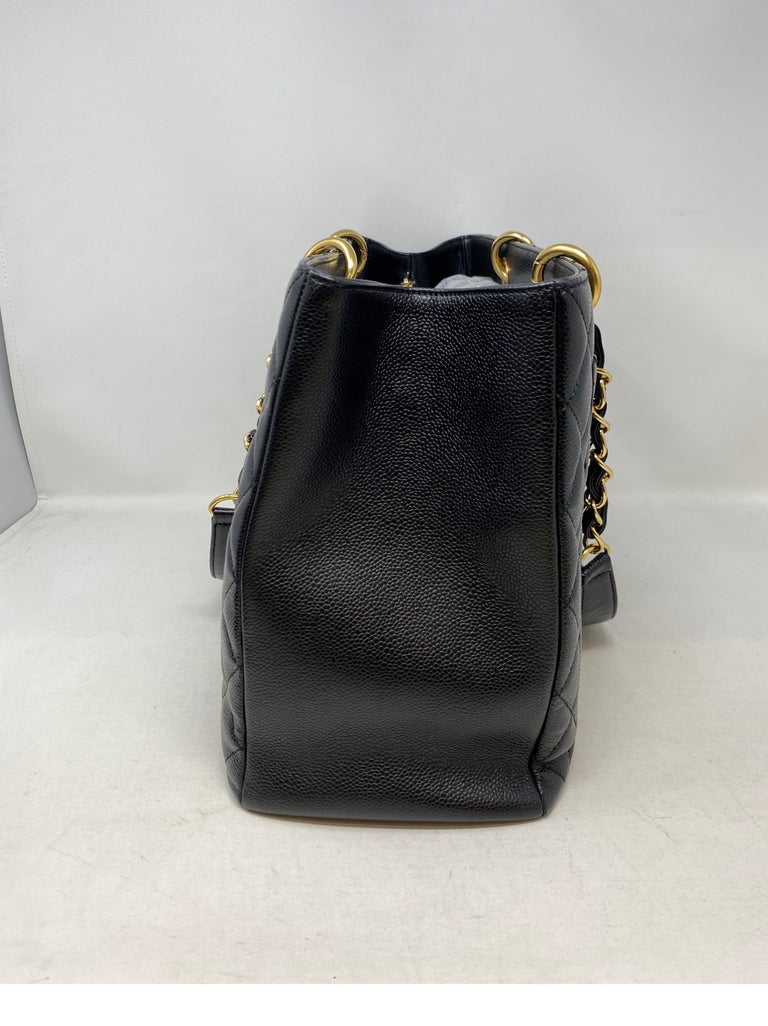 Chanel Black Extra Large Grand Shopper Tote Bag For Sale at 1stDibs