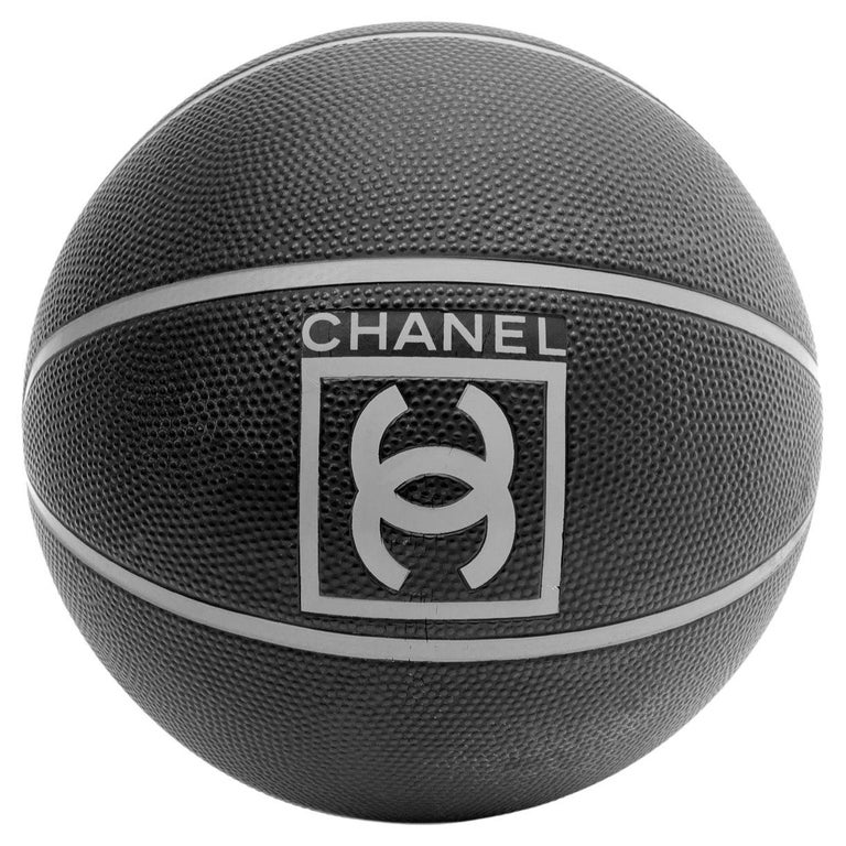 Chanel Black Game Series Basketball For Sale at 1stDibs