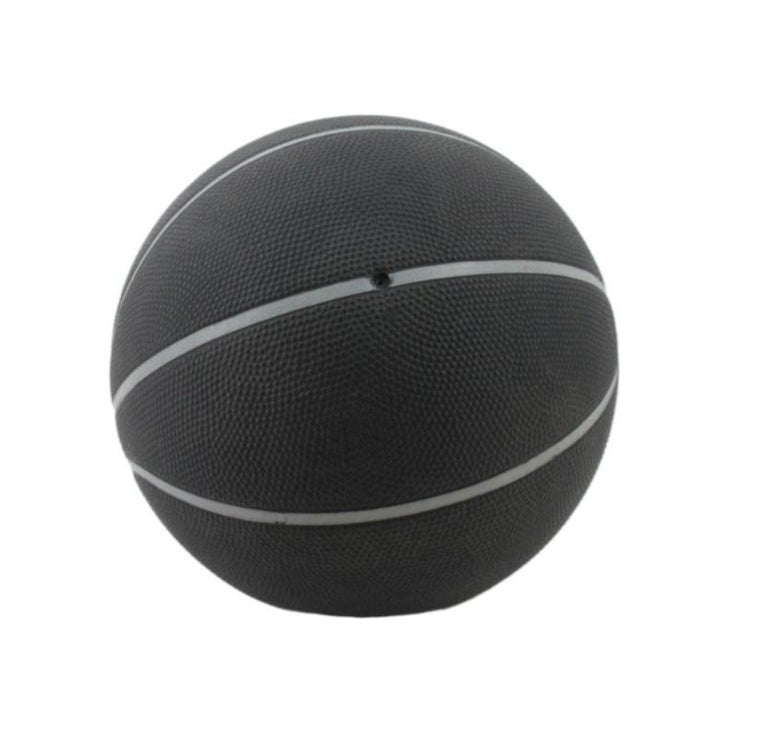 Chanel Black/Grey CC Logo Basketball For Sale at 1stDibs