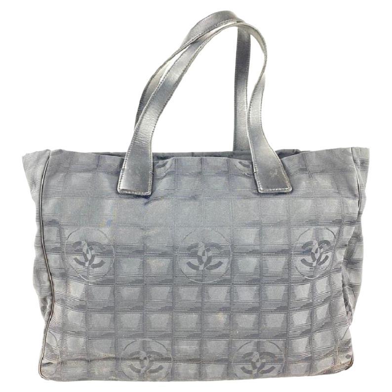 Chanel Tennis Sports Line Navy x White Canvas Tote Hand Bag at 1stDibs