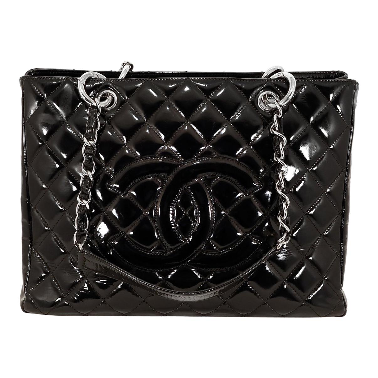 Chanel Limited Edition Green PVC Harrods Handbag at 1stDibs