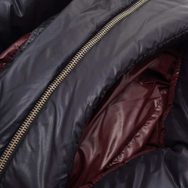 Chanel Black Quilted Nylon Coco Cocoon Puffer Tote at 1stDibs