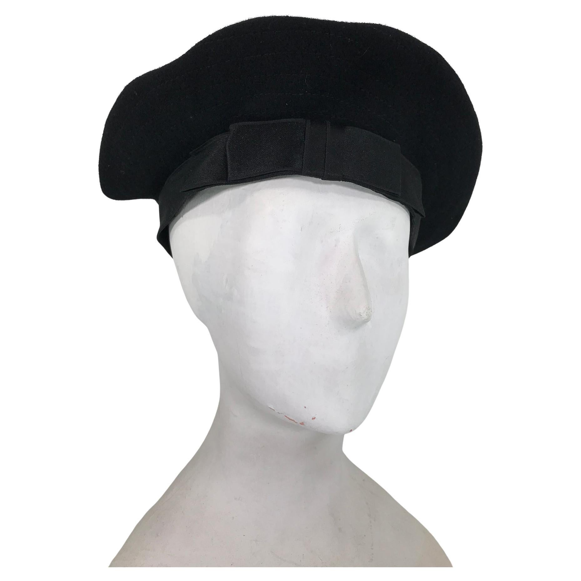 Yohji Yamamoto Y-3 Adidas cashmere blend trilby fedora For Sale at ...