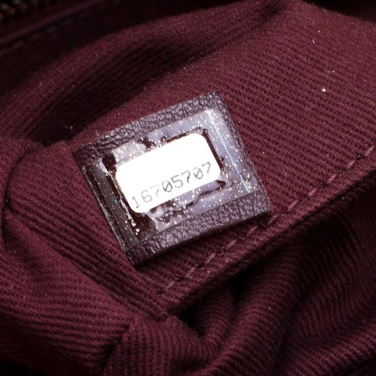 Chanel Black Stingray Leather CC Bindi Top Handle Bag For Sale at 1stDibs