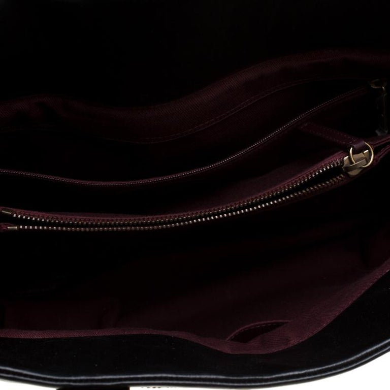 Chanel Black Stingray Leather CC Bindi Top Handle Bag For Sale at 1stDibs